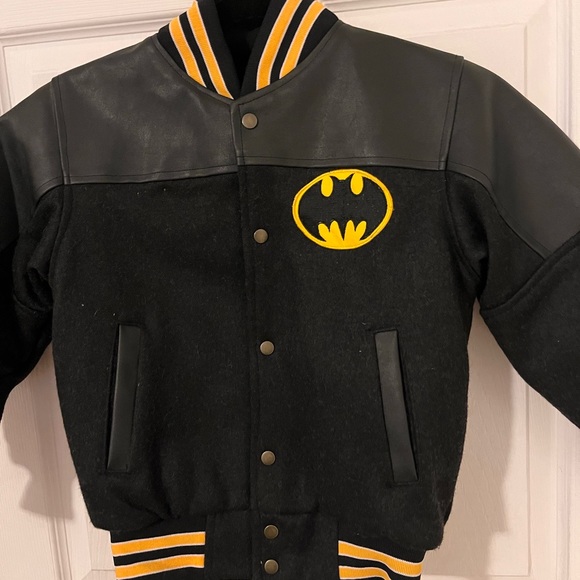 DC Comics | Jackets & Coats | Brand New Dc Comics Batman Varsity Jacket ...